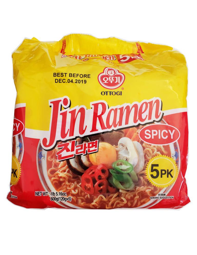 🥇JIN RAMYEON SPICY MULTI X 5 UNDS. » KFOOD Peru